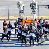 Japanese firemen Matoi