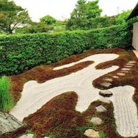 Zen garden patterns, the Dry Stream