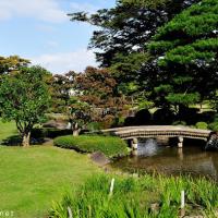 Soribashi Japanese garden bridge
