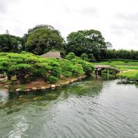 Japanese gardens, Nakajima, the accessible island